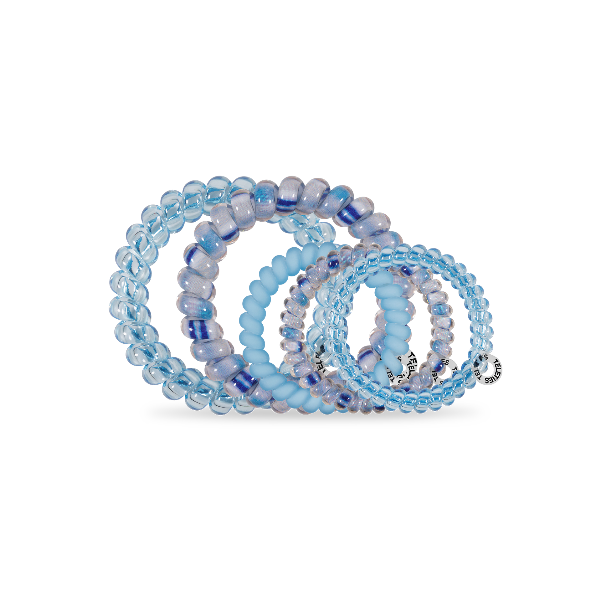 Spiral Hair Coils | Mix Pack | Blue Lagoon – Scraps Of Magic